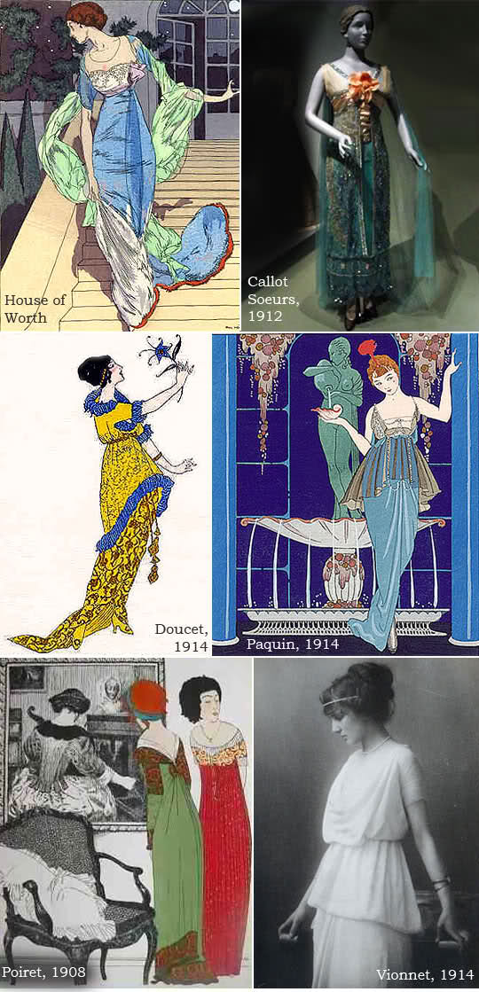 Inspiração Art Nouveau: moda & beleza - Constance Zahn