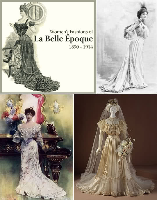 Inspiração Art Nouveau: moda & beleza - Constance Zahn