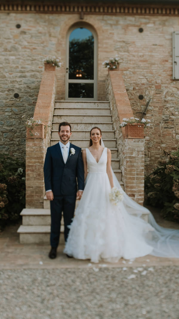 Destination Wedding na Toscana: Elena Curatella + Patrick Strauss