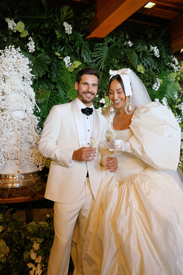 Casamento de Sabrina Sato e Nicolas Prattes no interior