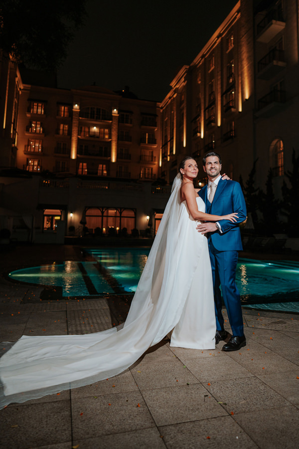 Casamento à noite em São Paulo: Elena + Luis Fernando