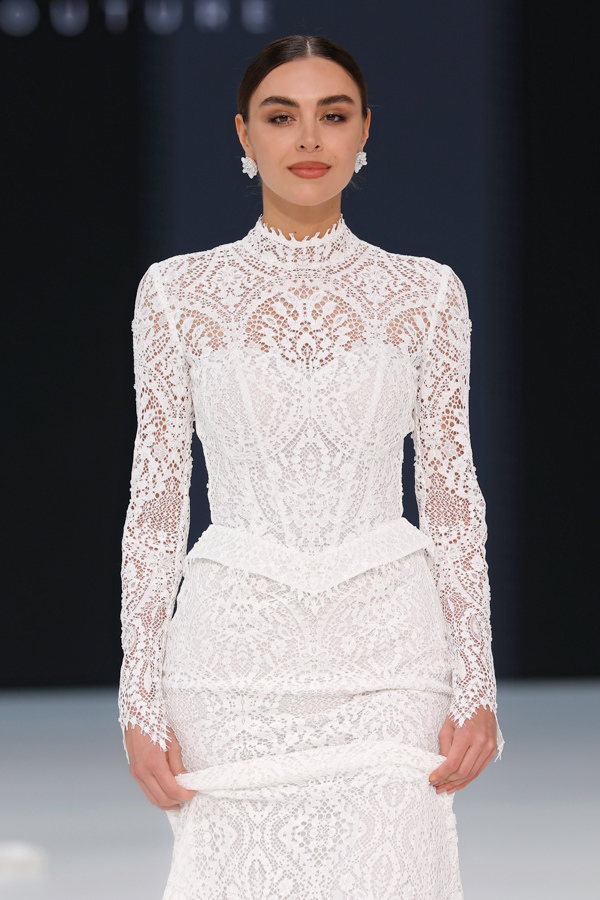 Tendência de vestidos de noiva 2025: a renda está de volta