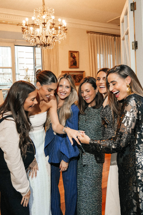 Almoço de noivado de Luiza D'Angelo e Pablo Pascual-Terrats