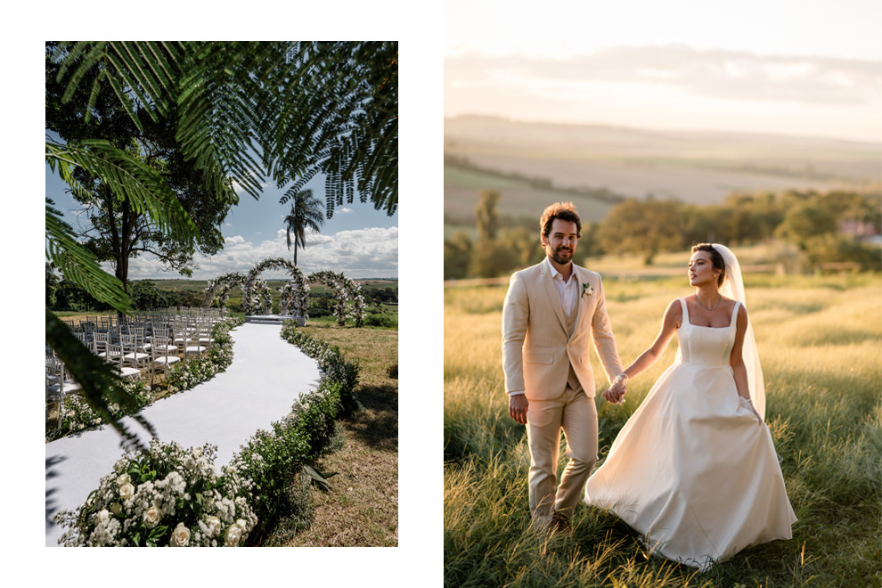 Mini Wedding no campo: Danielle + Bruno