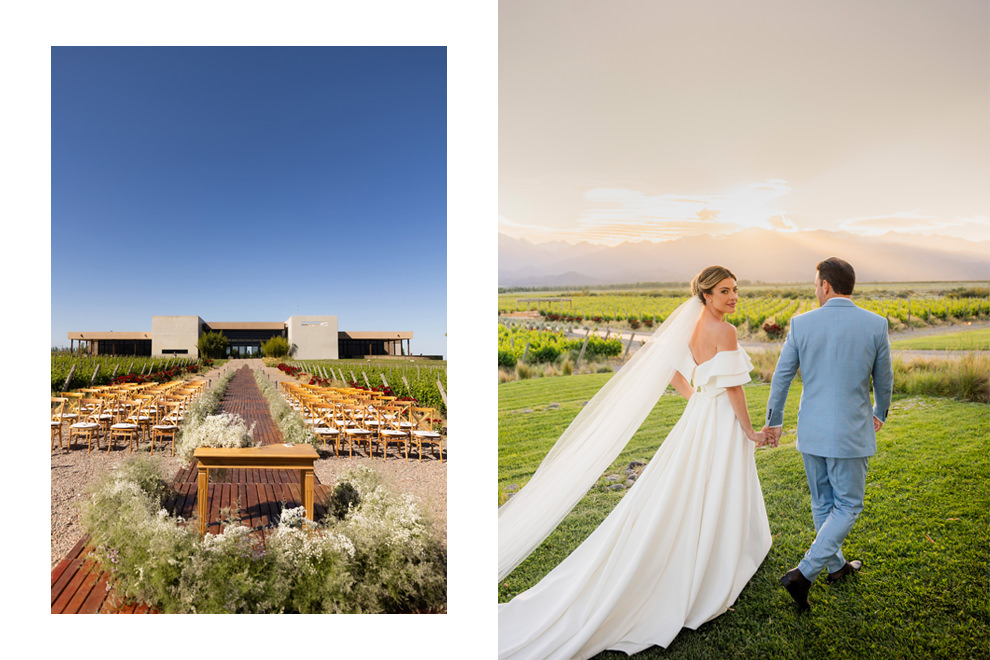 Destination wedding na vinícola em Mendoza: Karoline + Eduardo