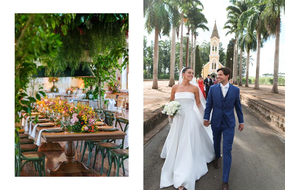 Casamento no interior de São Paulo: Karine + Raphael
