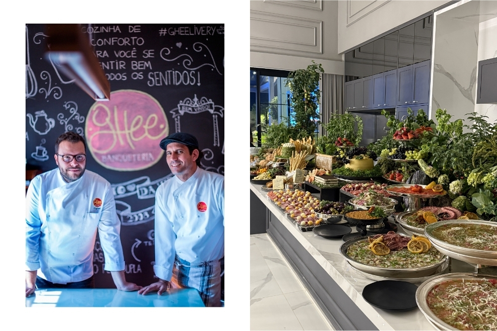 Bate-papo com Ghee Banqueteria sobre eventos residenciais
